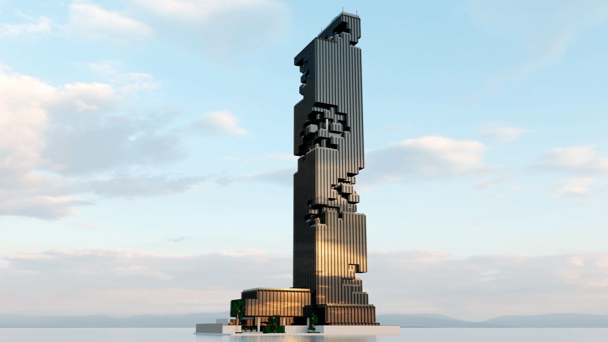 Minecraft Modern Tower