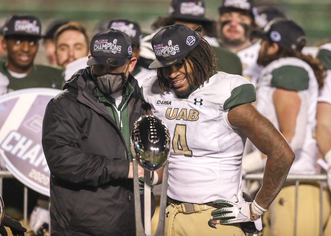 UAB RB Spencer Brown declares for the NFL Draft : r/CFB