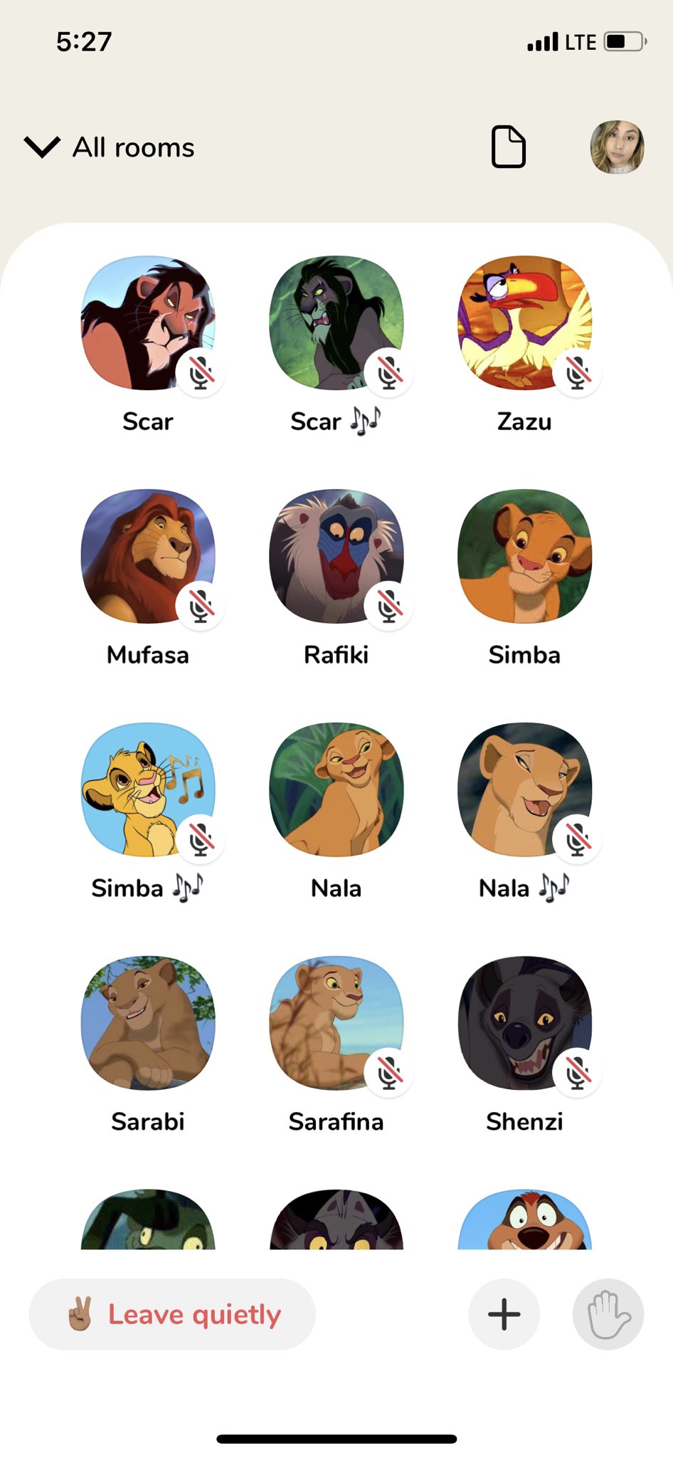 The Lion King Characters Names