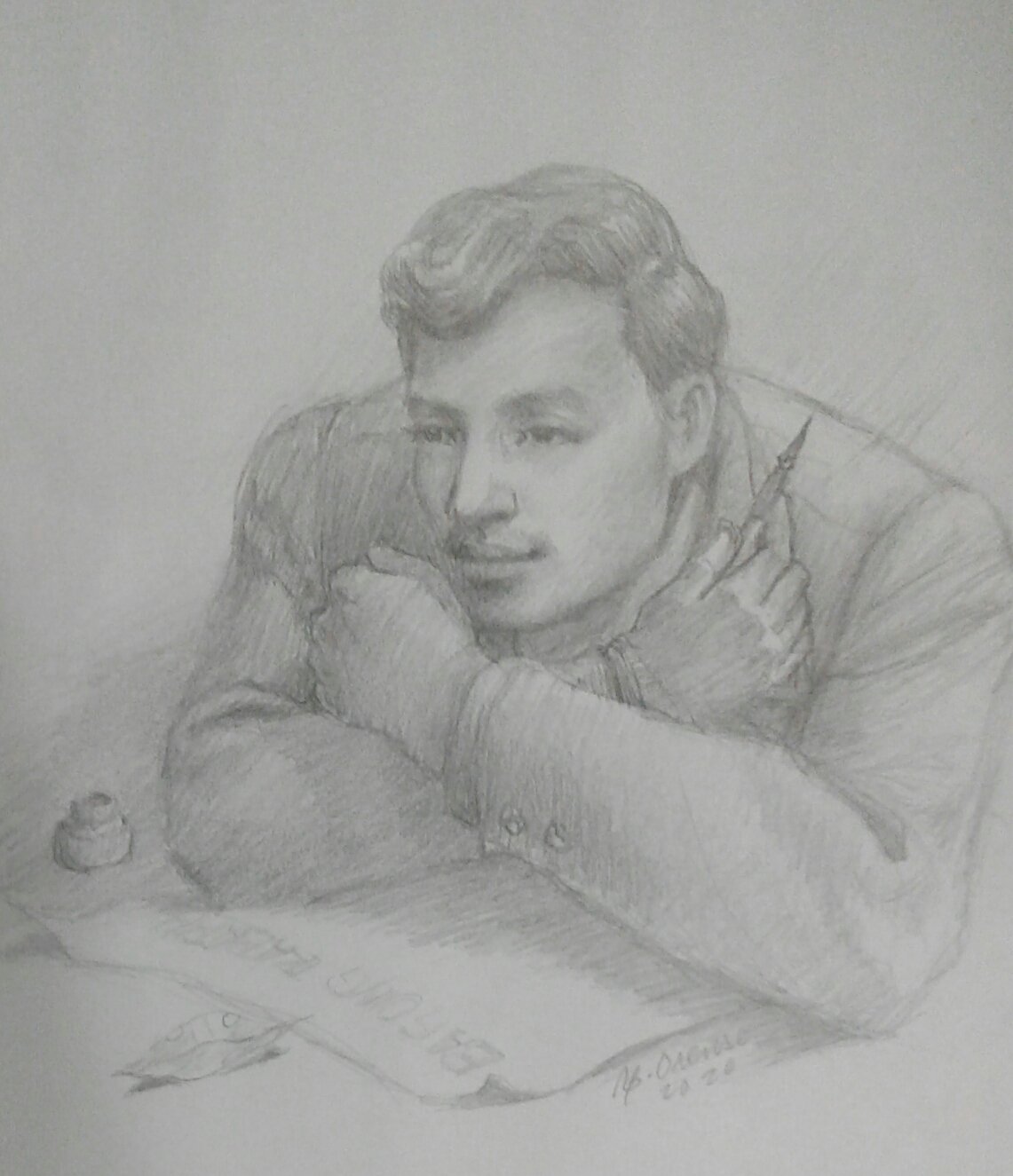 Jose Rizal Drawing Pencil