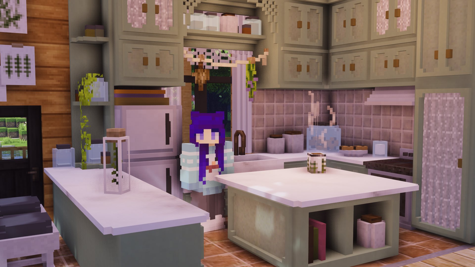 Minecraft House Kitchen