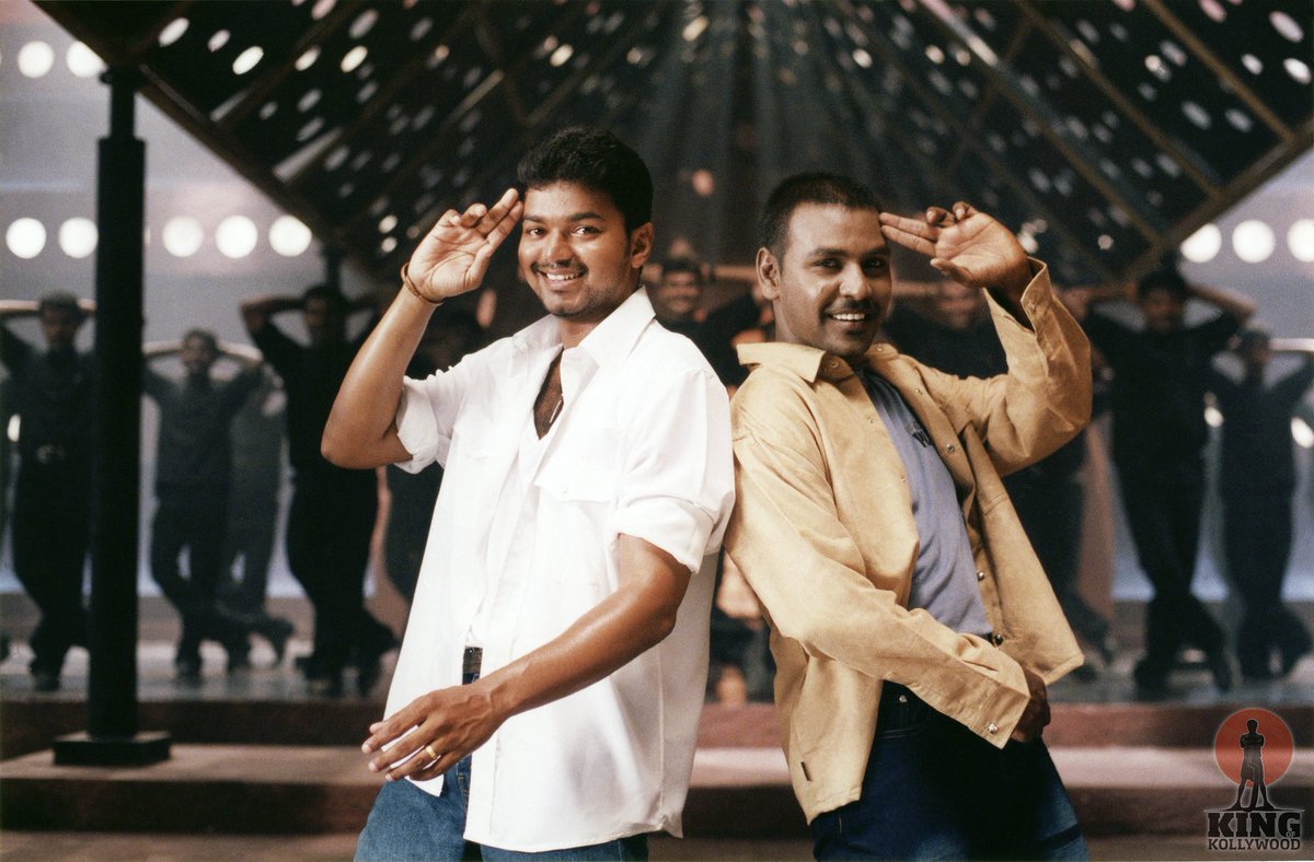 Raghava Lawrence With Vijay