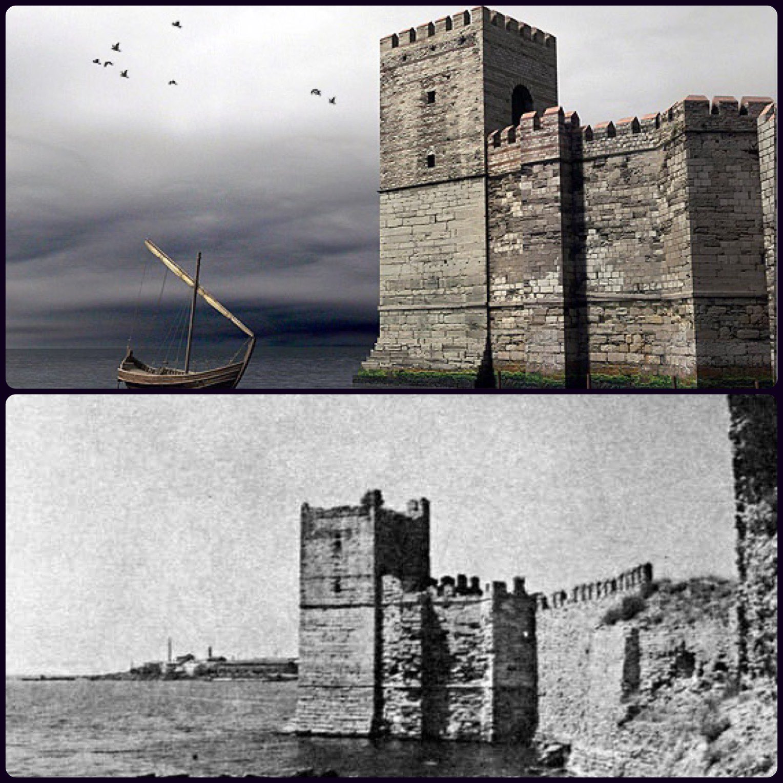 Constantinople Sea Walls