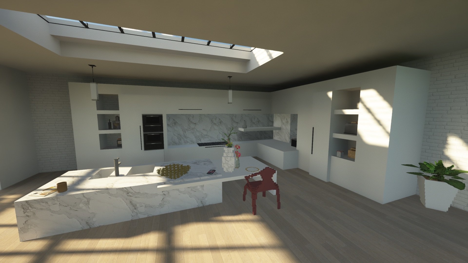 Minecraft Modern Kitchen Designs