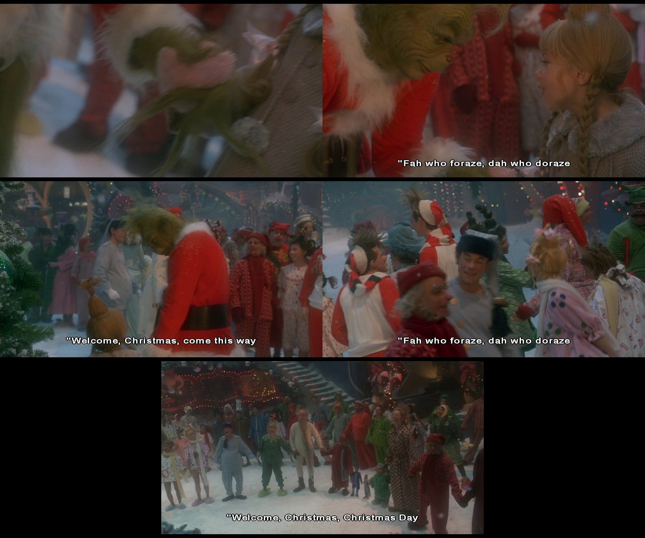 Welcome Christmas Grinch