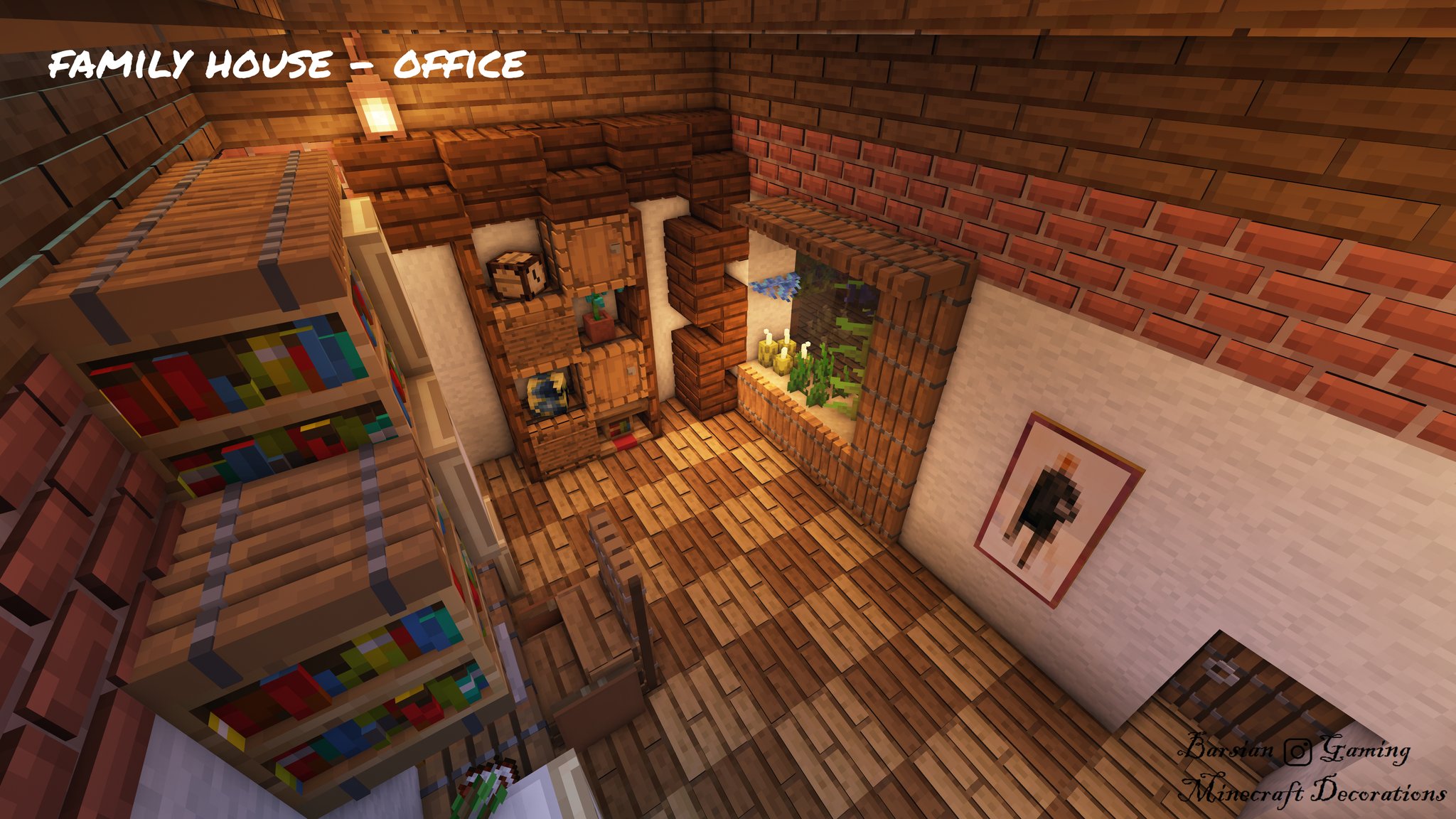 Minecraft Office Design