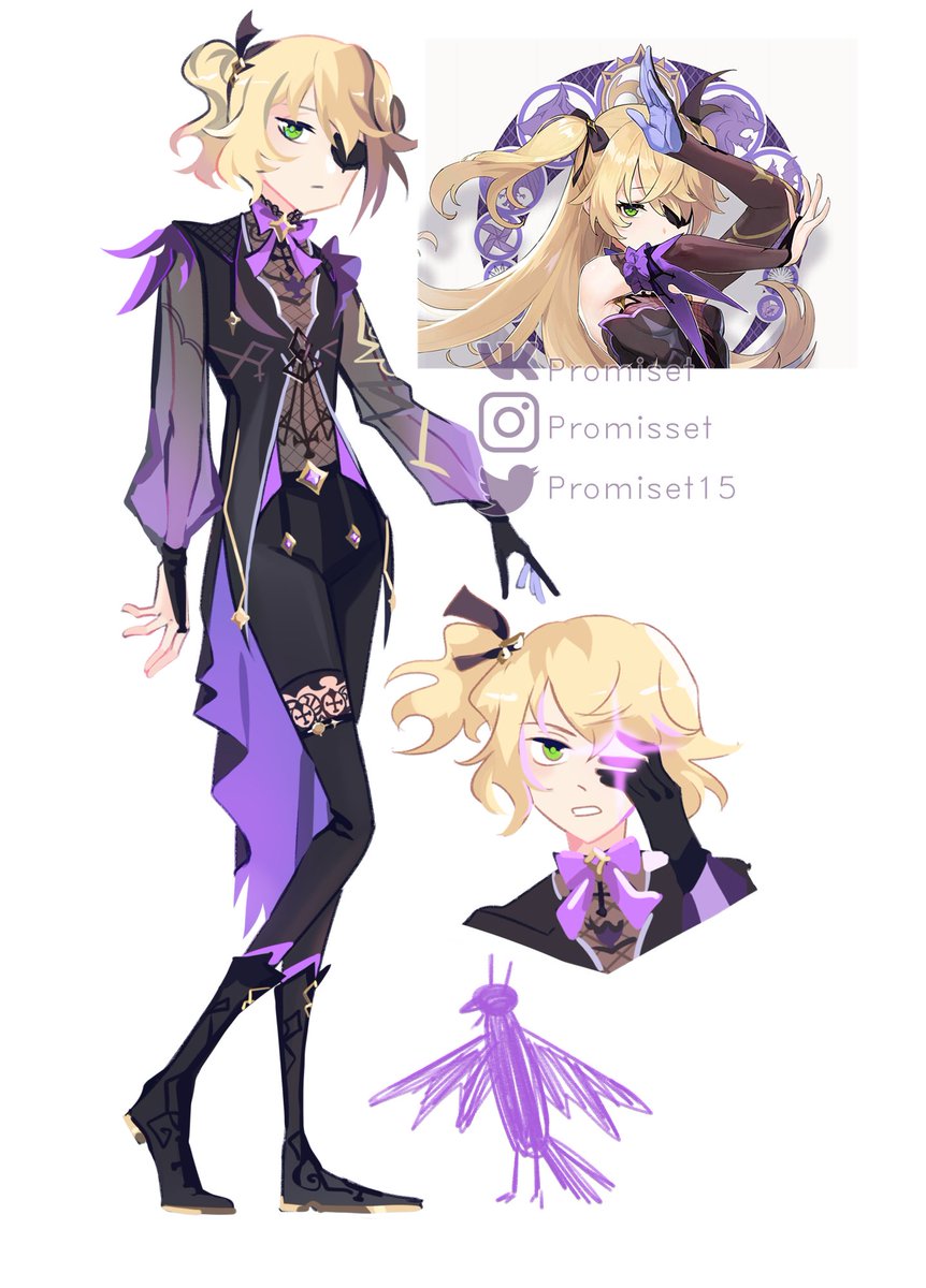 「Mysterious prince in the Jojo pose, who 」|Promisetのイラスト