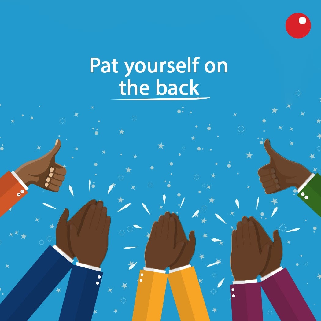 Pat Yourself On The Back Clipart