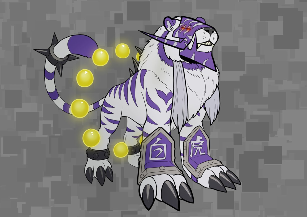 Baihumon Digivolution Line