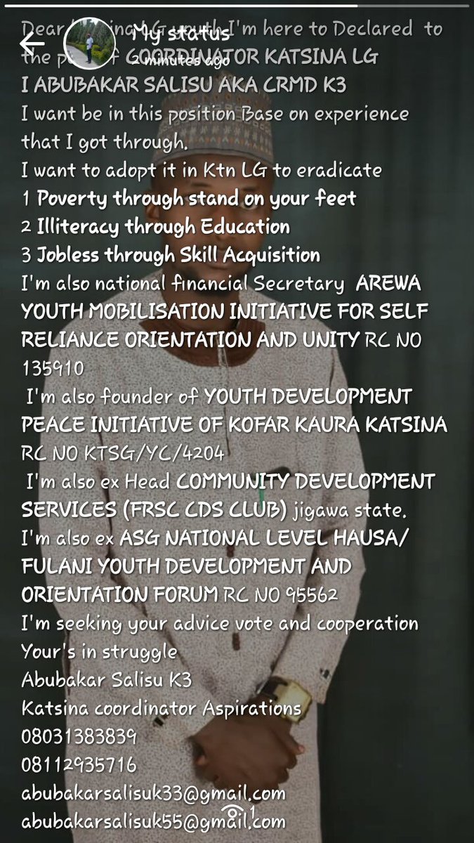 Abubakar salisu K3 (@K3Salisu) | Twitter