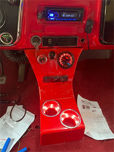 Custom Fiberglass Console