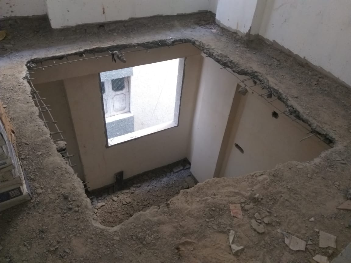 AMC demolishes ground plus seven floor illegal building in Jamalpur ...