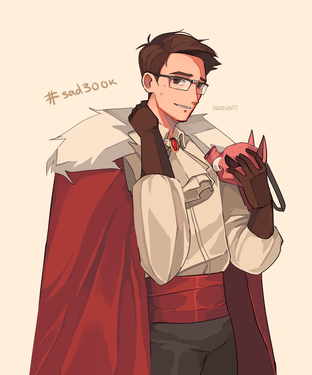 「this was very fun to draw :3 #sad300k #」|ino⁷💤🐷🎗️のイラスト