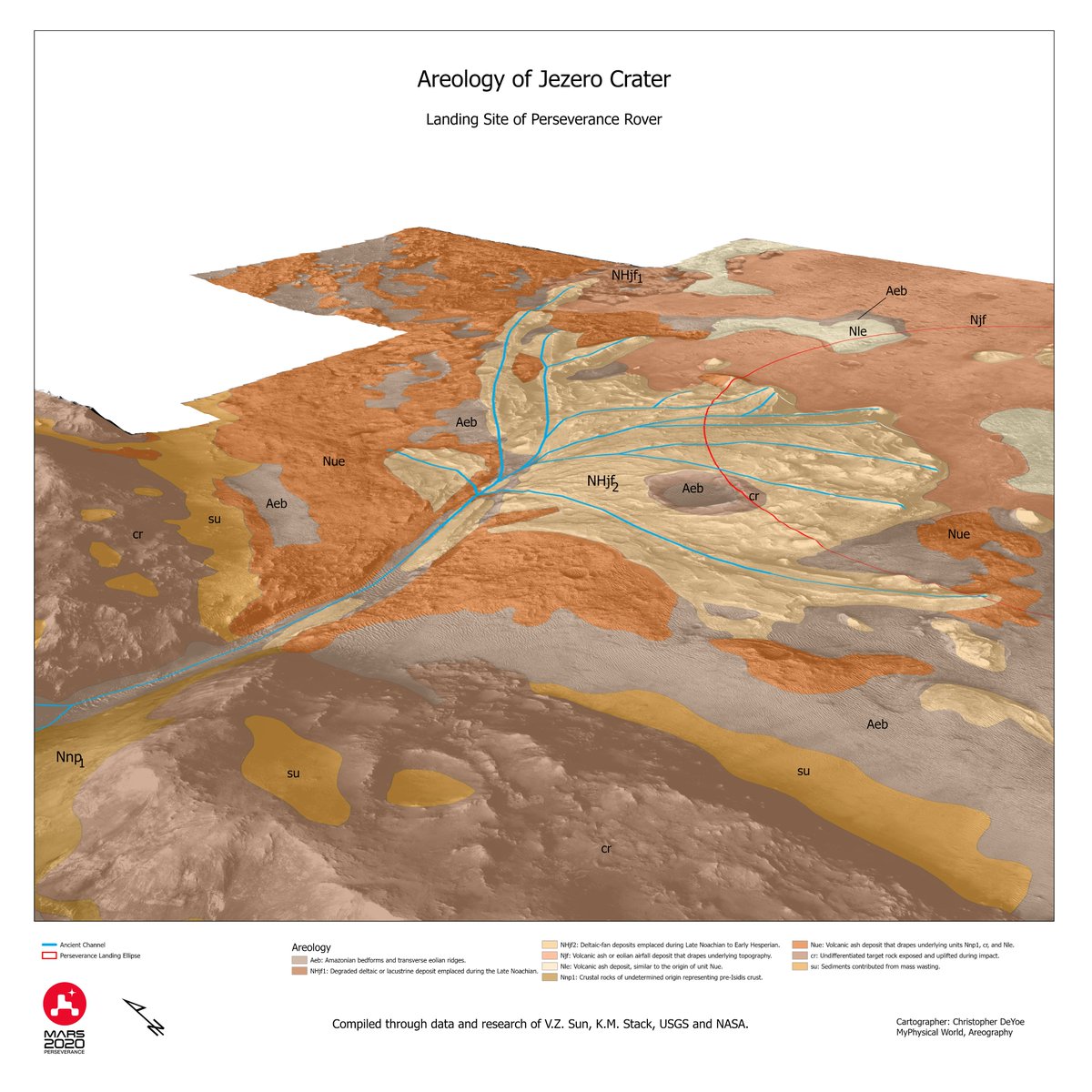 Nasa Mars Landings Map