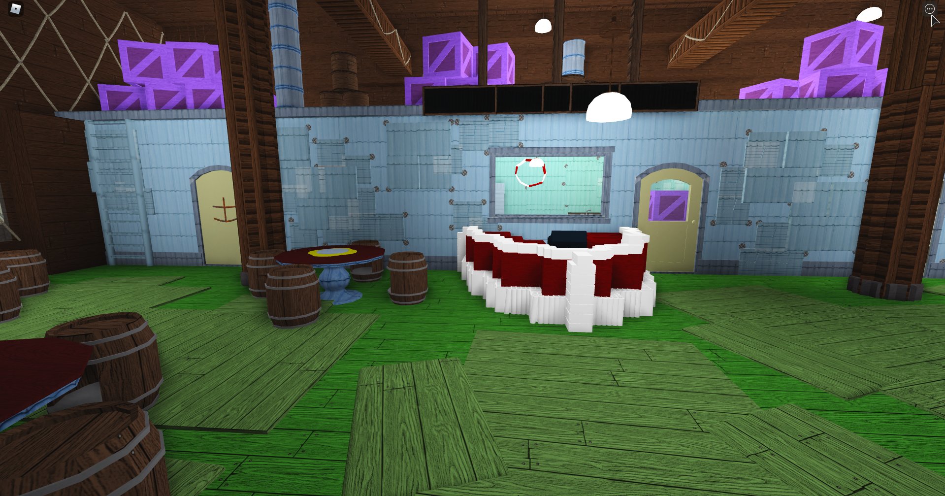Minecraft Inside Of The Krusty Krab