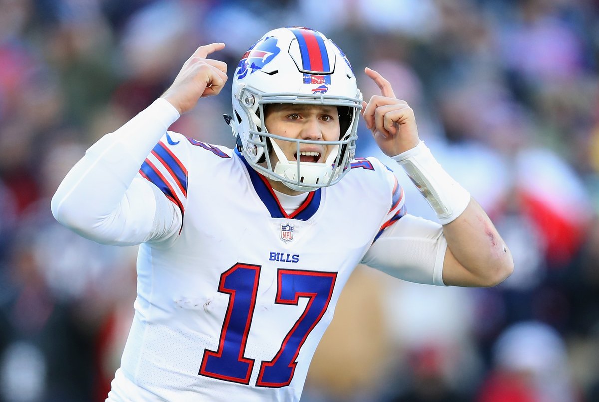 [CBS Sports HQ on Twitter] Does everyone realize Josh Allen is having ...