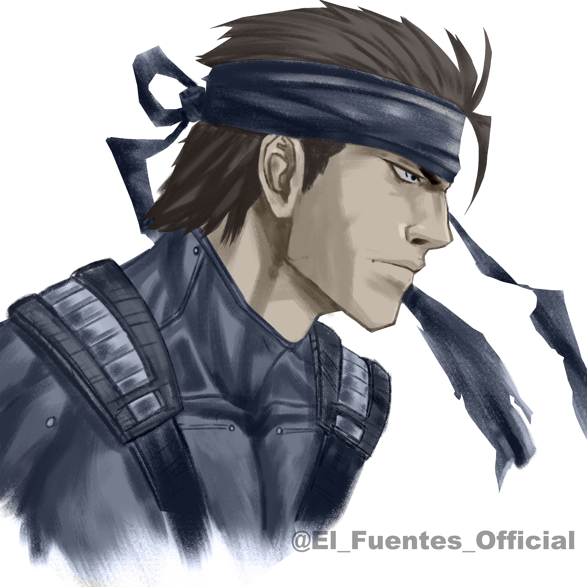 Metal Gear Solid 1 Snake Face