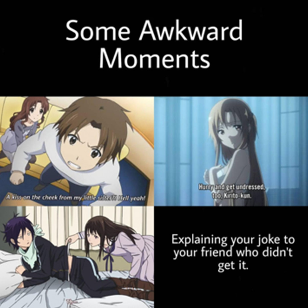 Awkward Anime Moments