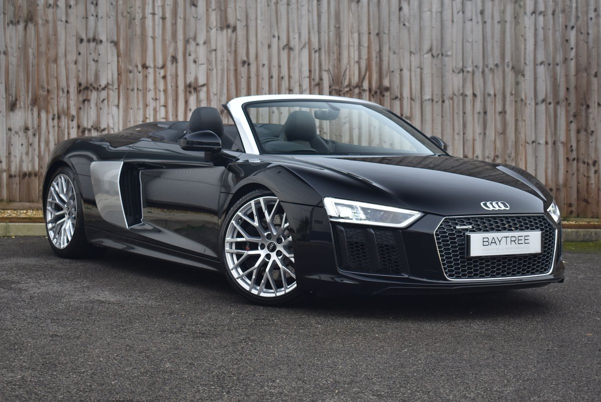 Audi R8 Black And Silver