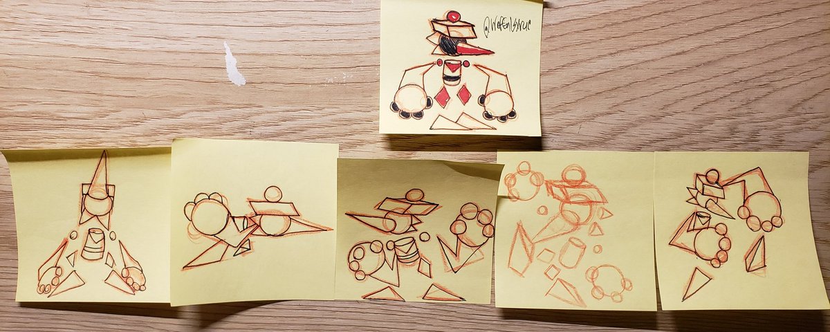 「WIPs Robo Cluck was easy as hell. Digital editing here and 」🧇ᗯᗩᖴᖴ|🦋🧇の漫画