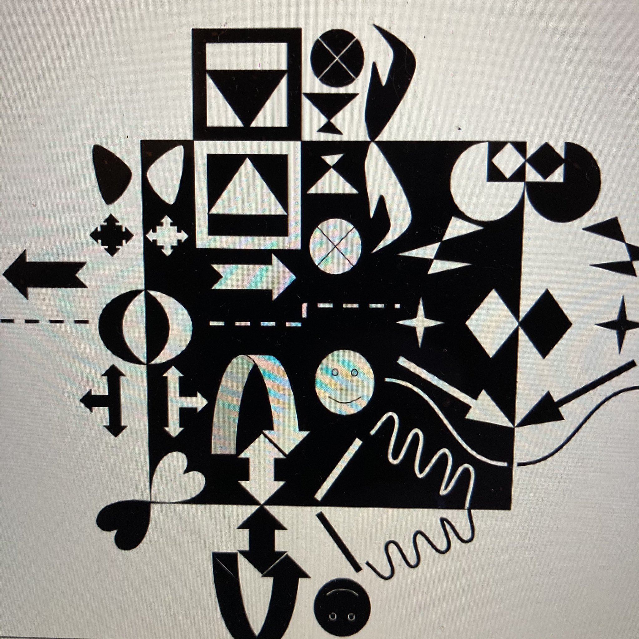 Positive Negative Drawing