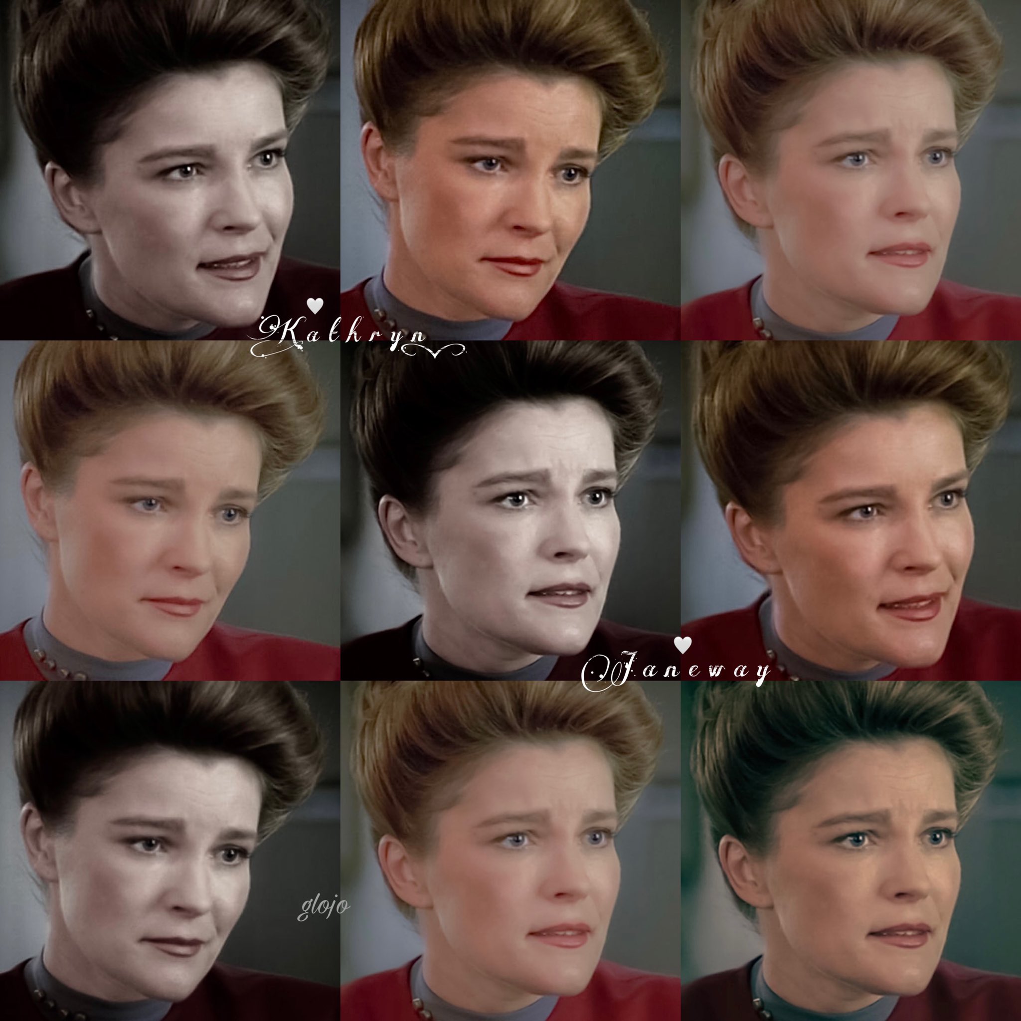 Captain Janeway Hair