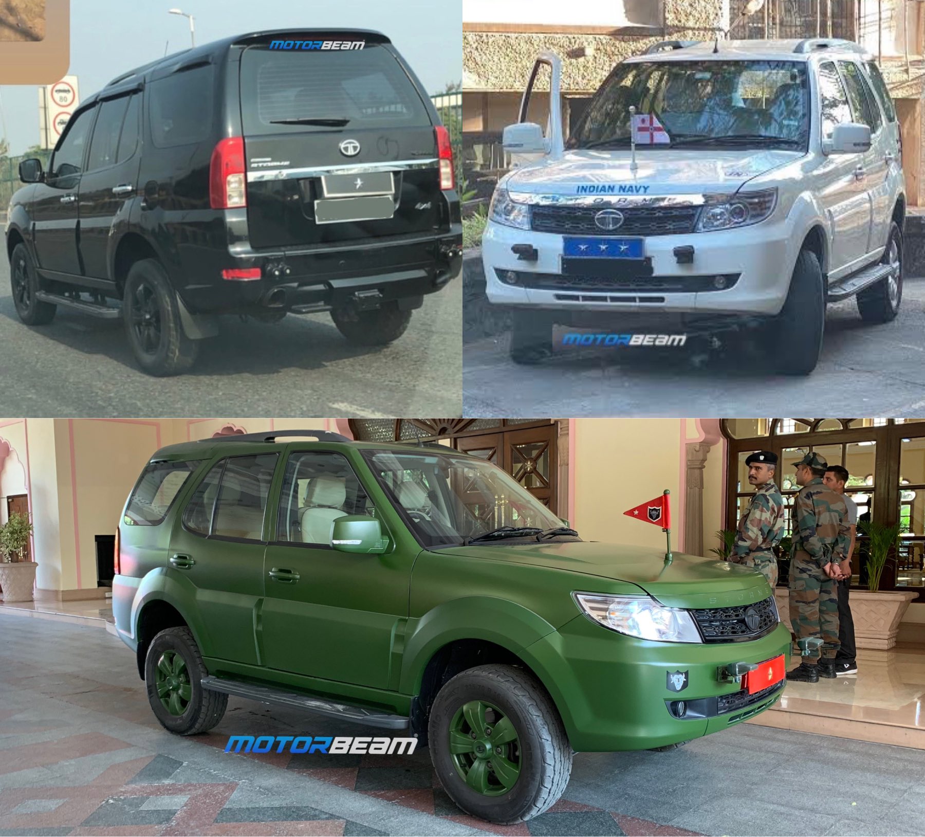Tata Safari Storme Modified