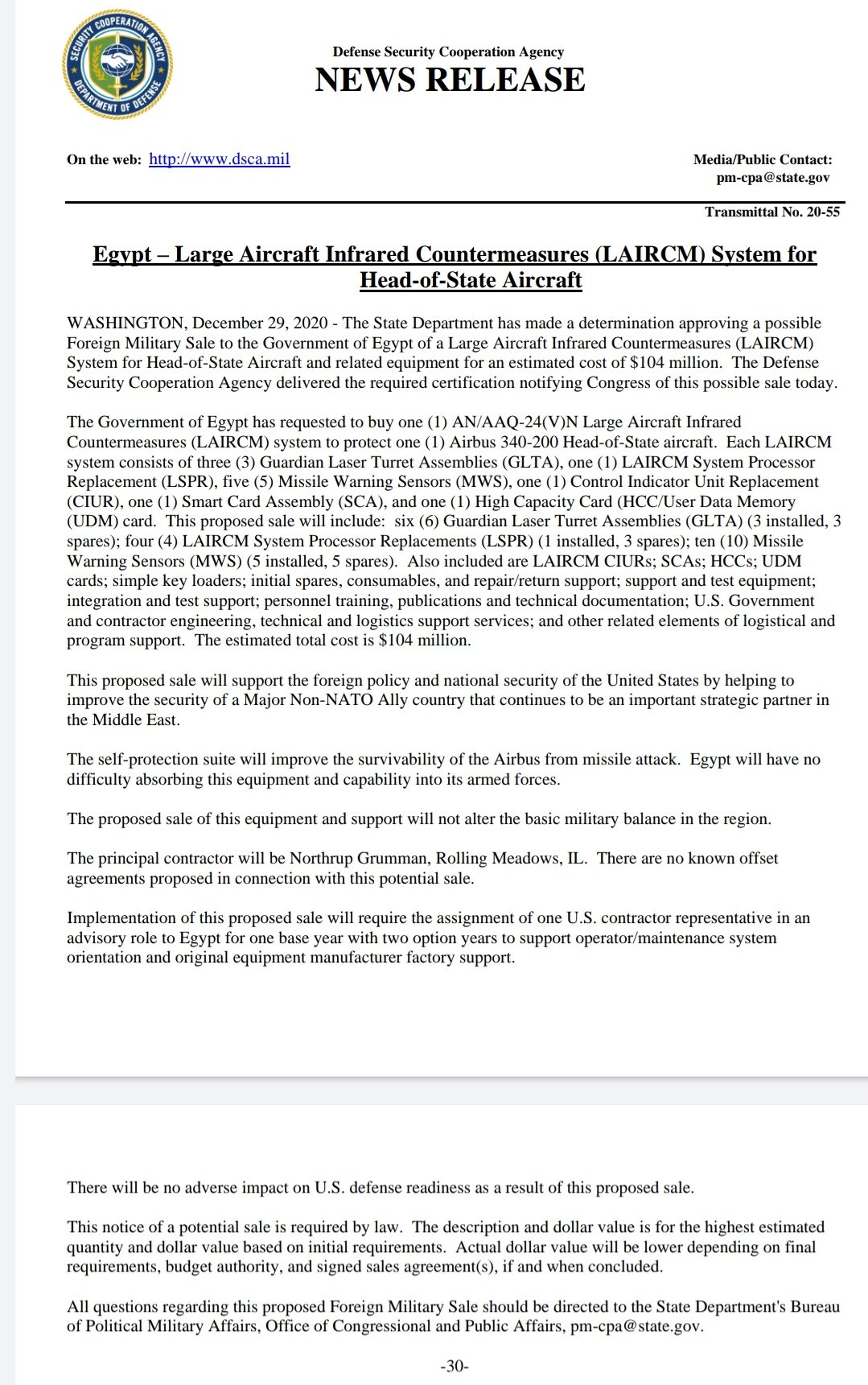 F Infrared Countermeasures 16