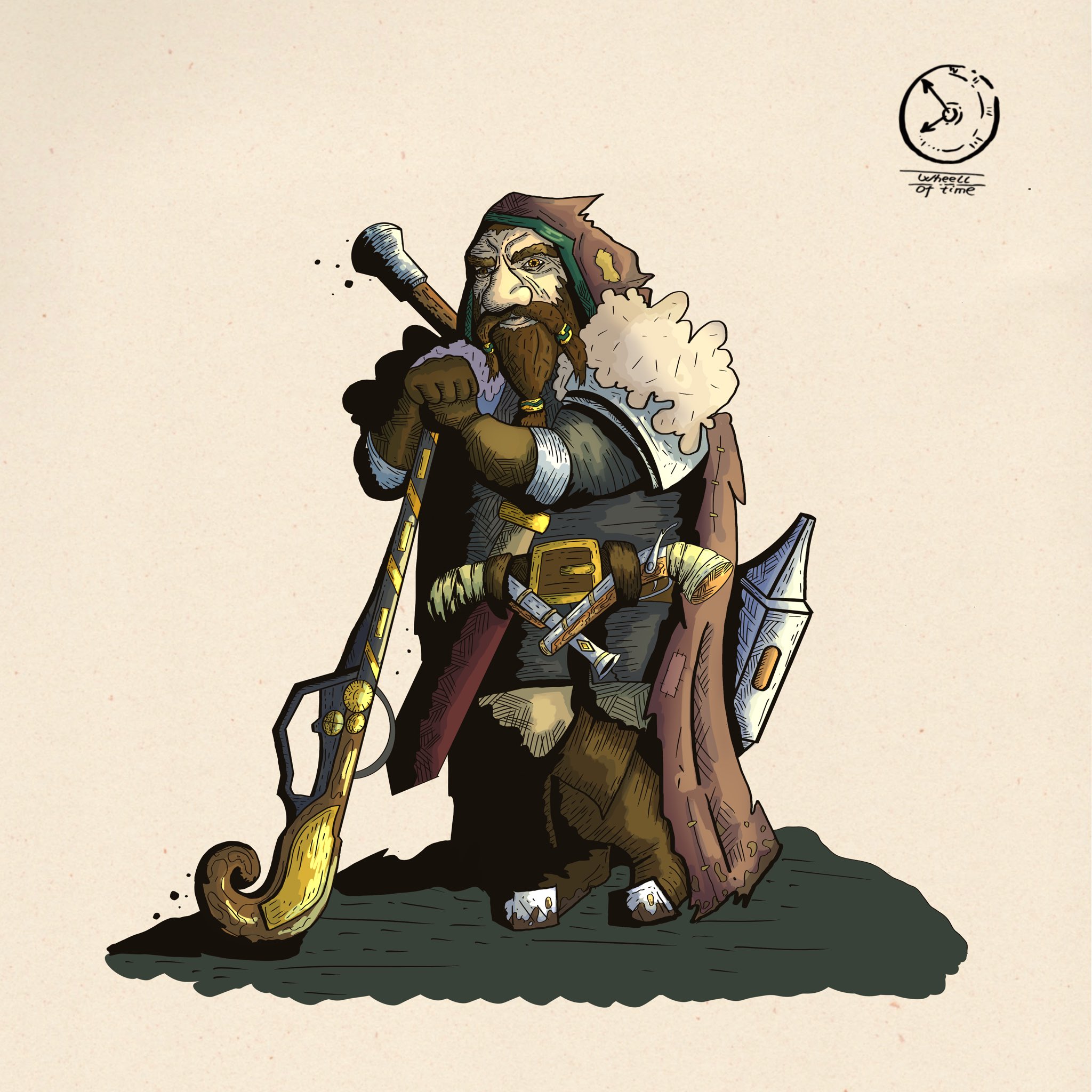 Dwarf Hunter Art