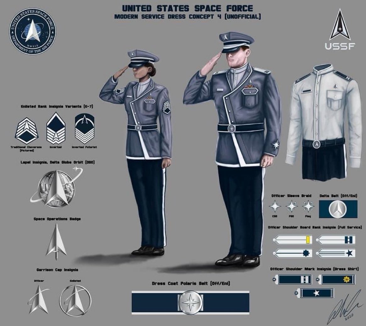 Sci Fi Military Uniform