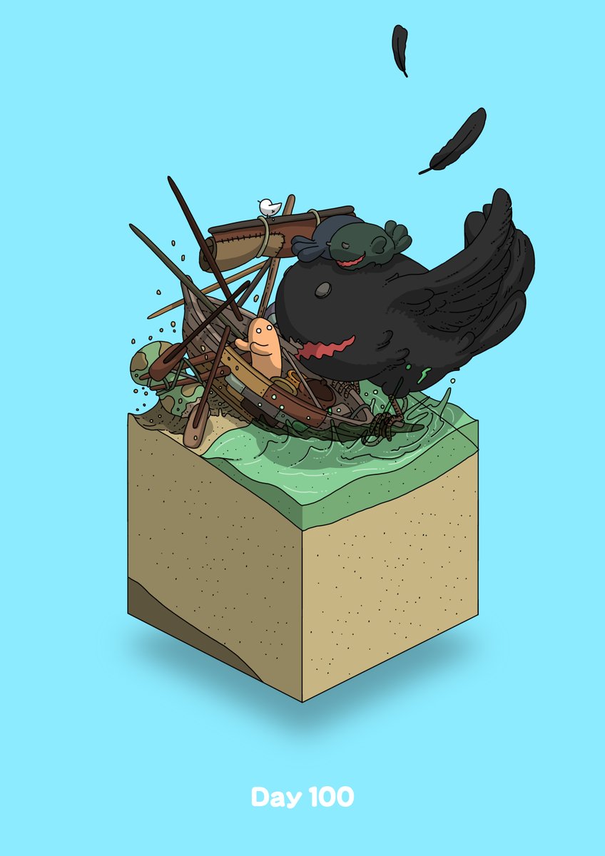 gozz/ごず🏝絵本『無人島漂着100日日記』発売中 on Twitter: "https://t.co/gfMWi5MvLp" / Twitter