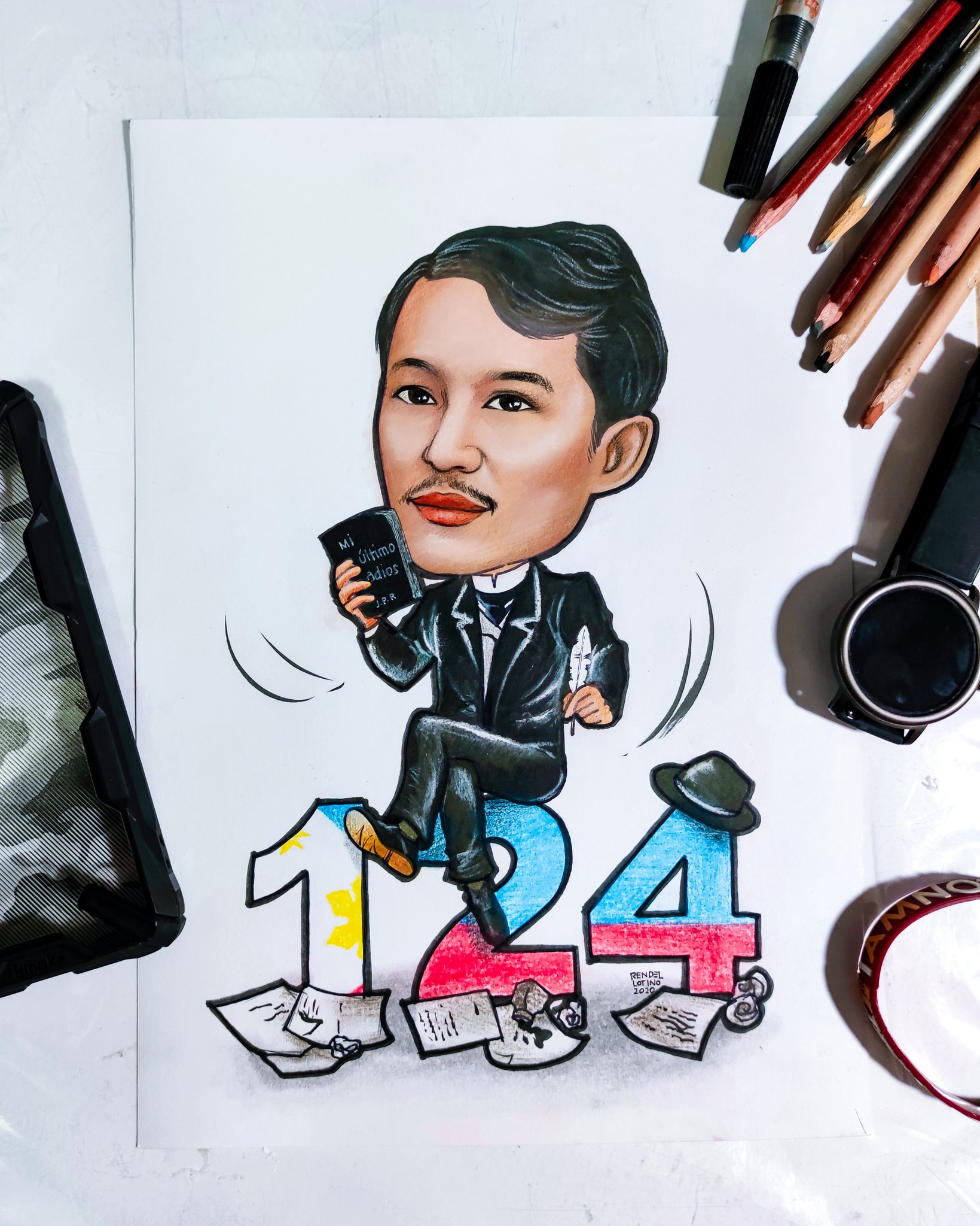 Jose Rizal Sketch