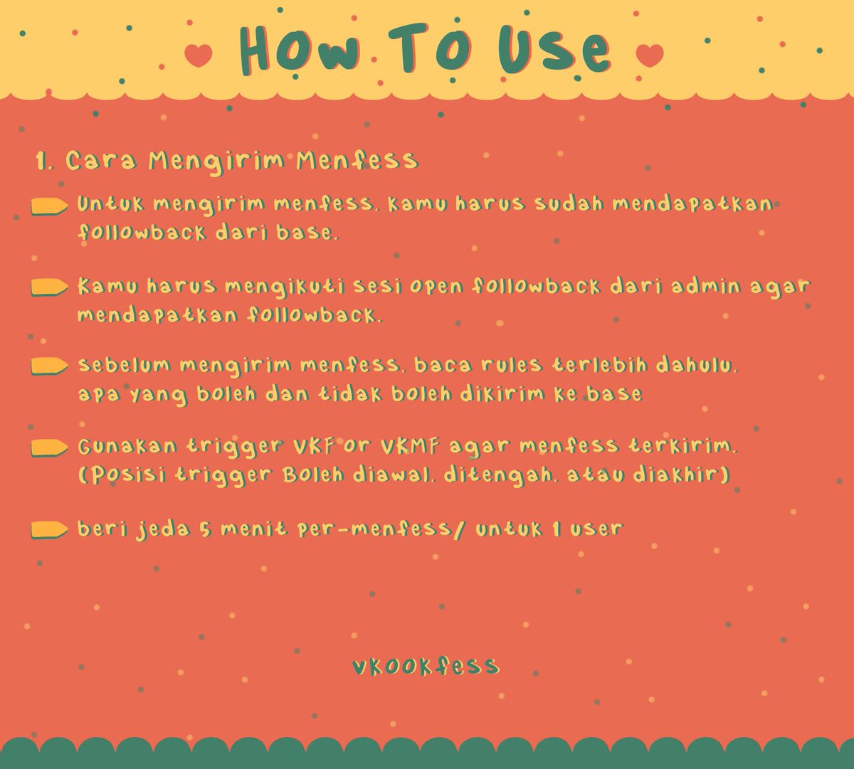 baca rules sblum ngirim menfess ! on Twitter: