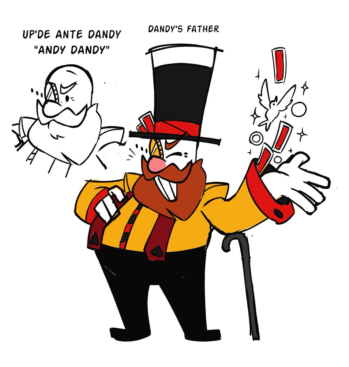 「I finally was able to draw for a little after some dinner an」Dandyの漫画