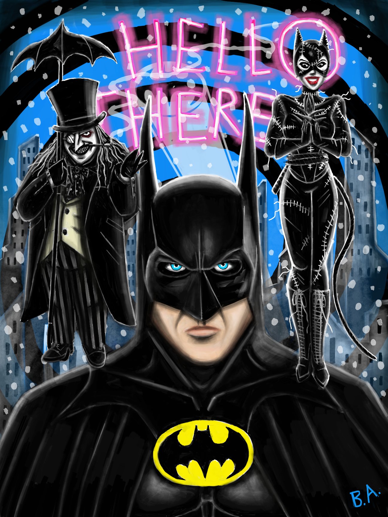 Batman Returns Catwoman Hell Here