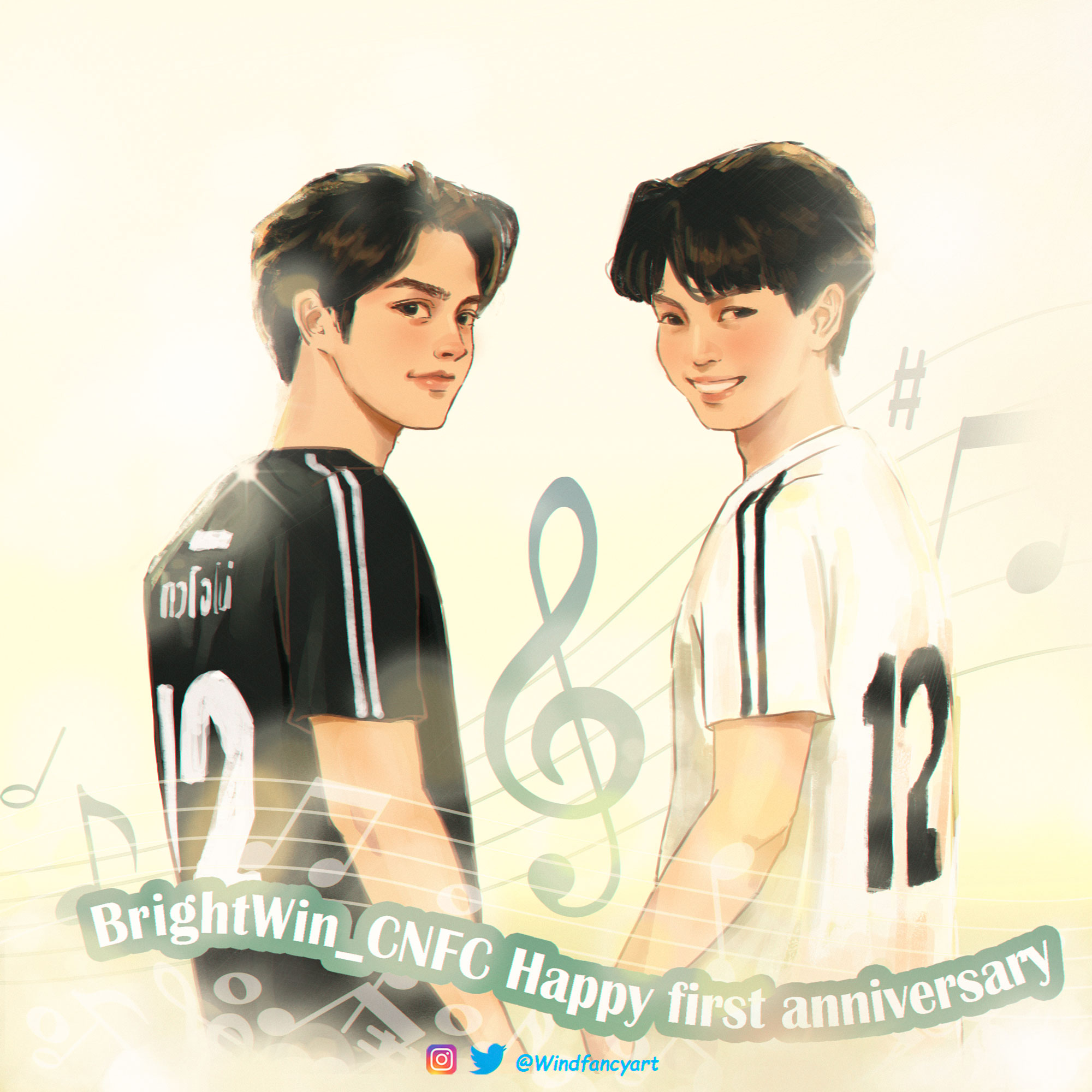 2020-Windfancy Selected Fanarts for Bright Win / Twitter