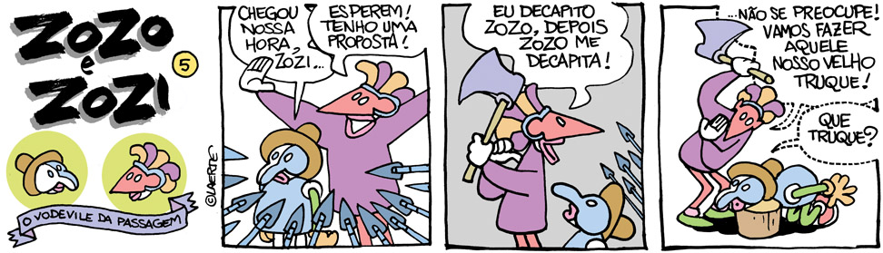 「ZOZO e ZOZI - 5 (de7) 」|Laerte Coutinhoの漫画