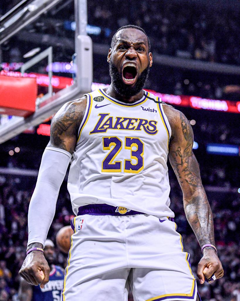 Lebron James Screaming