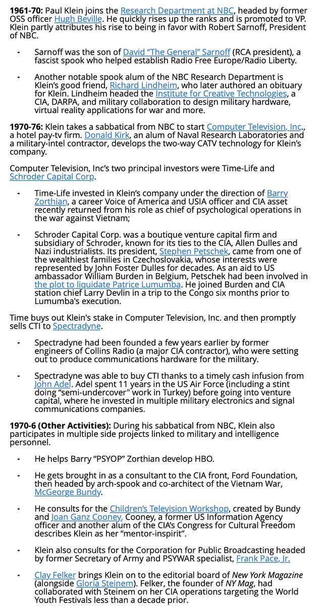 35 years of service to the CIA: a condensed journey through Paul Klein ...