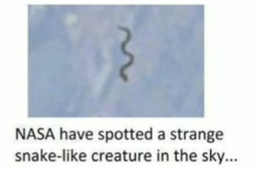 Nasa Snake In Sky