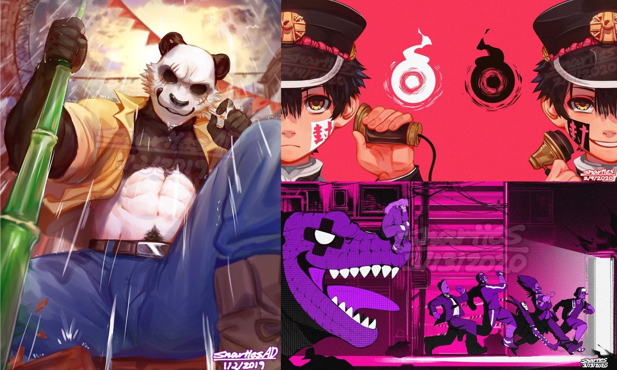 「been a slow art day, only tiny scribbles rn ? 」🔪Emma🔪の漫画