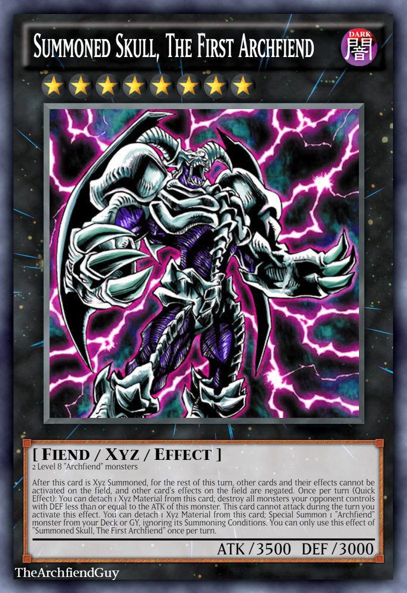 Yu Gi Oh! Rank 8 Monsters