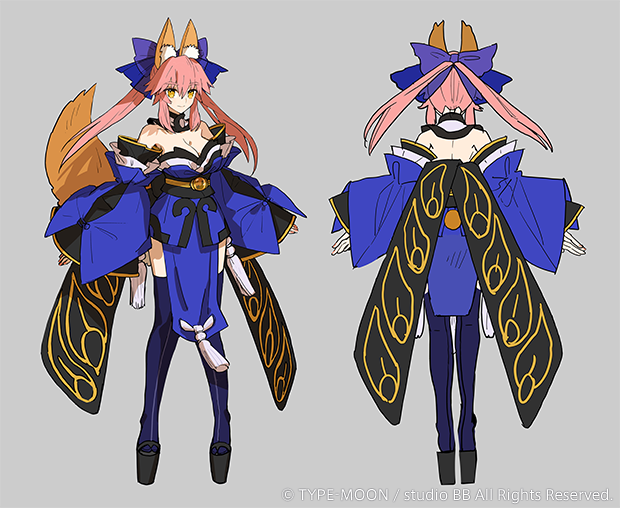 FGO「Character designs of Tamamo for Fate/Ext」|Karsのイラスト