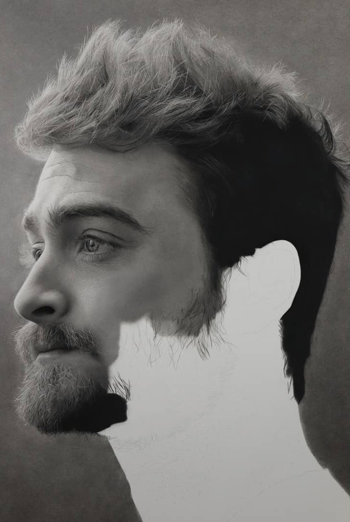 Daniel Radcliffe Side Profile