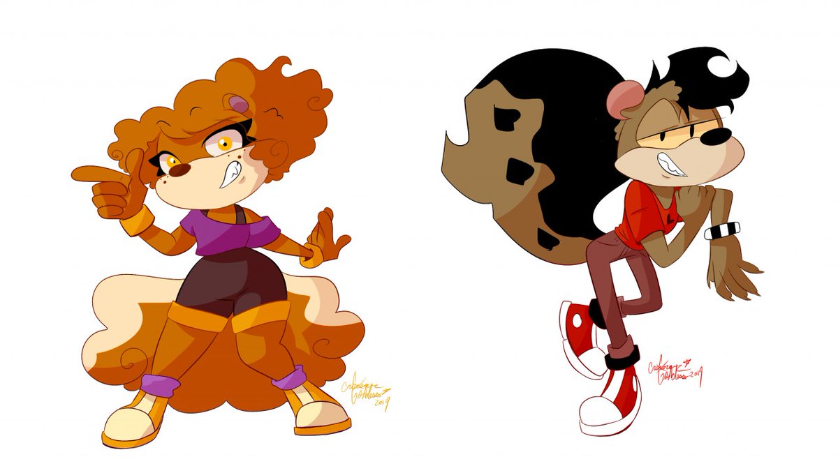 「I honestly have so much fun drawing her in different styles 」🐝Roxanne🐝の漫画