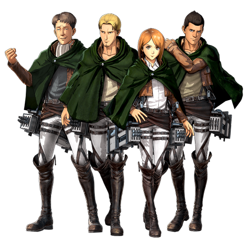 Attack On Titan Levis Squad