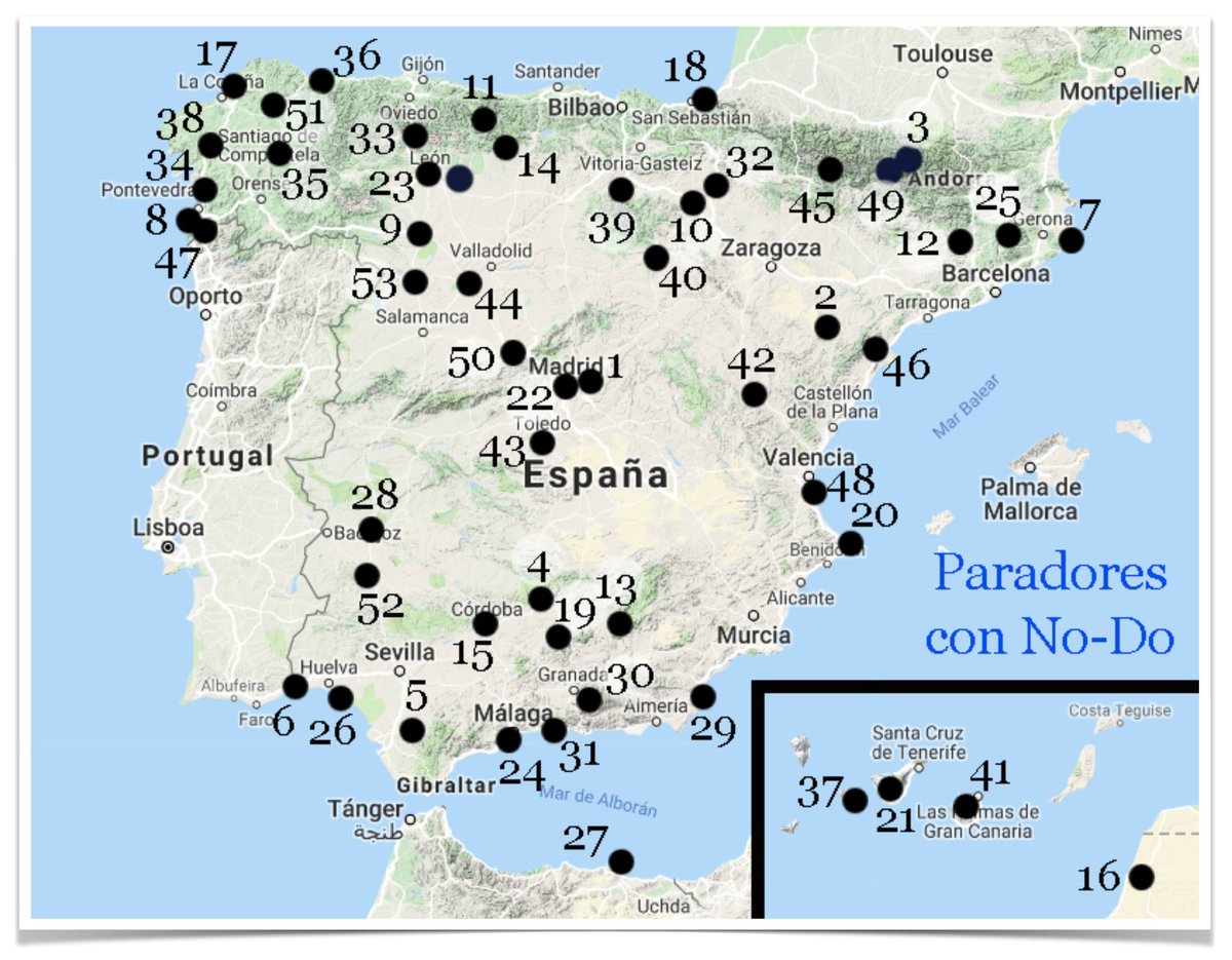 Uva Pacer imperdonable paradores nacionales mapa exageración soplo Reunir