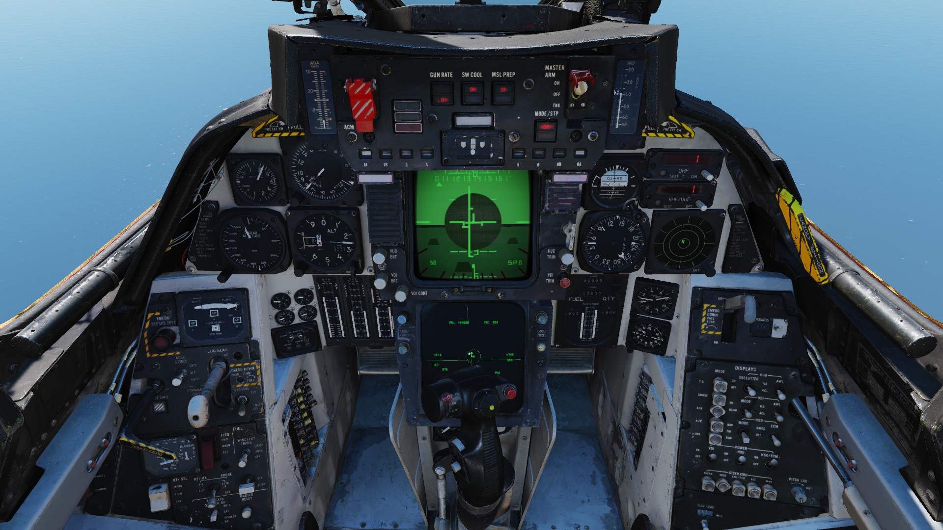 F 14 Rear Cockpit