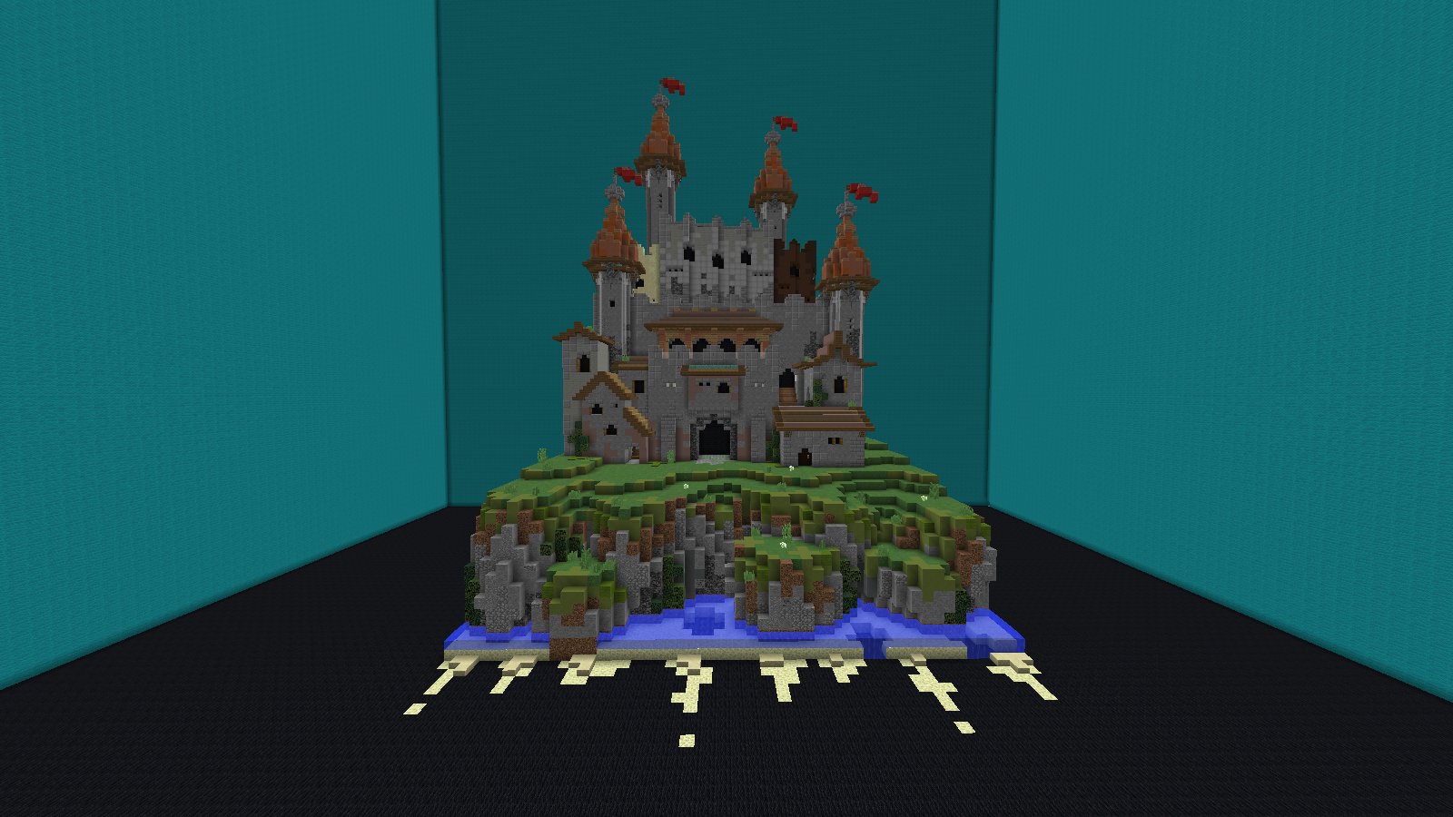 3d Printed Minecraft Castle 3D Printed Minecraft Throne Room (Kings