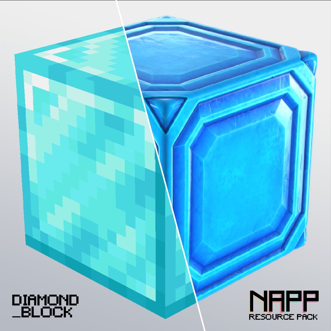 Minecraft Diamond Block Icon